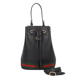 Gucci Sac bandouli&egrave;re Ophidia Pre-owned - Femme - Pre-owned - Noir - Taille: ONE Size