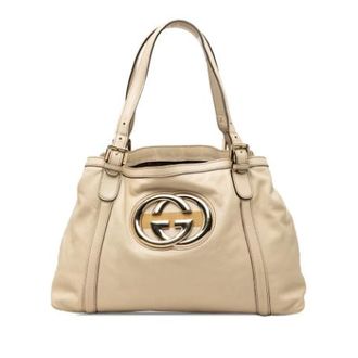 Gucci Pre-owned Britt Tote - Femme - Pre-owned - Beige - Taille: ONE Size
