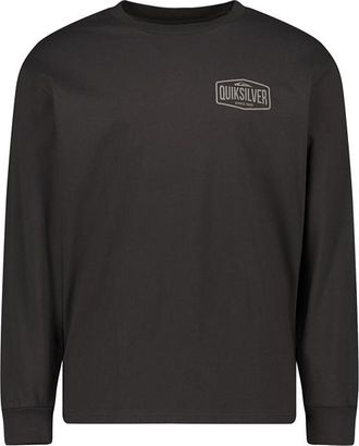 Quiksilver Herren T-Shirts braun Baumwolle