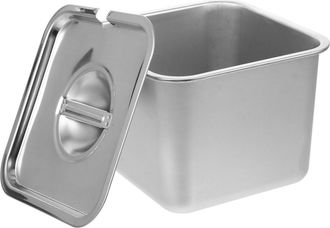 Hemobllo Edelstahl Eiscremebeh&auml;lter Luftdicht Mit Deckel Gefrierbox F&uuml;r Hausgemachtes Speiseeis Kompakt F&uuml;r Gefrierschrank Und Outdoor Geeignet