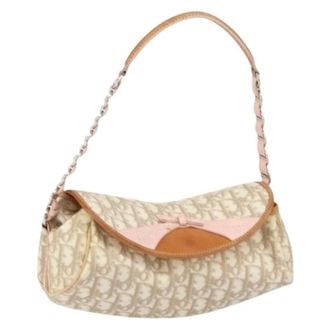 Dior Pre-owned Schultertasche aus Plastik - - Pre-owned - Damen - Beige - ONE SIZE