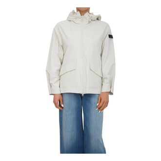 Peuterey Femme, Vestes, Beige, Taille: 38 FR Blouson Avorio