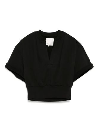 3.1 Phillip Lim haut crop ample - Noir
