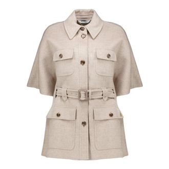 Max Mara Capes - - Jackets - Damen - Beige - S/M