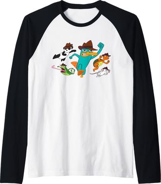 Disney Channel Phineas and Ferb O.W.C.A. Raglan