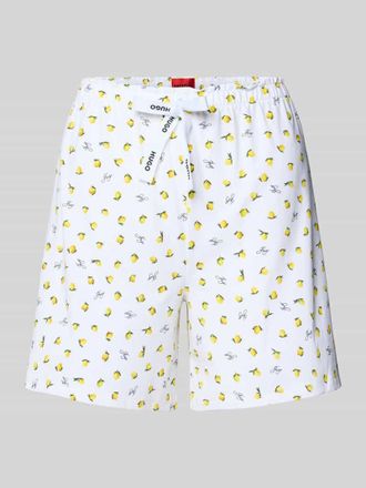 HUGO BOSS Regular Fit Pyjama Shorts aus Modal-Mix mit Baumwoll-Anteil