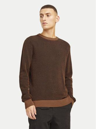 Jack & Jones Jack & Jones Pullover Globe 12258139 Braun Regular Fit
