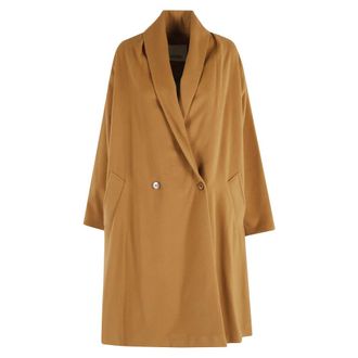 Isabel Marant Kamel Wollmischung Elise Mantel - - Coats - Damen - Gelb - XS