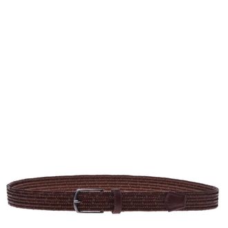 Baldinini Homme, Accessoires, Brun, Taille: 90 CM Brown woven leather belt