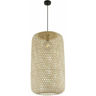 Globo Lighting Suspension design bambou c&ocirc;ne Mirena gm
