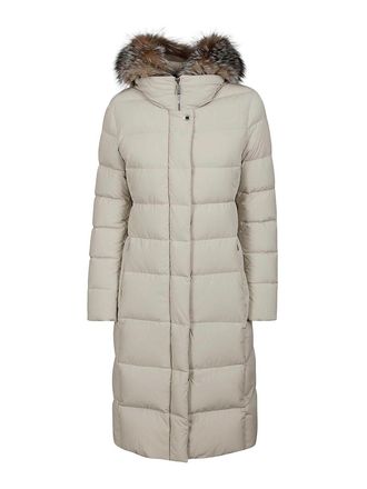 Moorer Manteau Long - Blanc