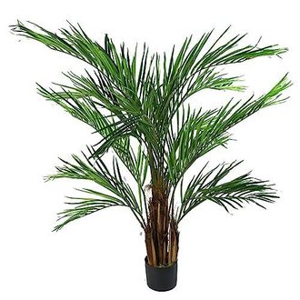 Leaf Gro&szlig;e k&uuml;nstliche Palme, 150 cm, Areca, naturfarben