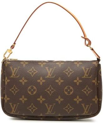 Louis Vuitton Pre-owned Toile sacs-louis-vuitton - Femme - Pre-owned - Brun - Taille: ONE Size