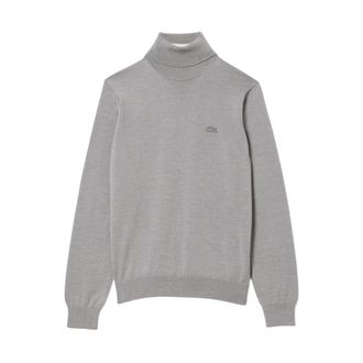 Lacoste Graue Sweatshirts f&uuml;r M&auml;nner Stilvoller Komfort - - Knitwear - Herren - Grau - XL