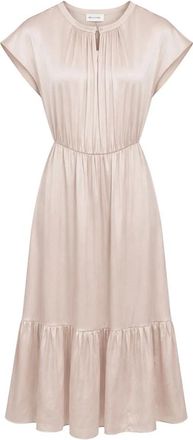 Sand Copenhagen Sand, Femme, Robes, Beige, Taille: 38 FR 3176 Matt Prosie Midi Dress