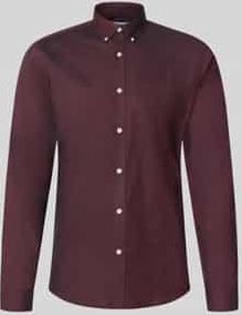 Lindbergh Regular Fit Freizeithemd aus Baumwoll-Mix Modell Oxford