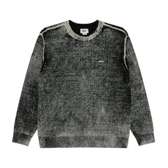 Obey Pull Spray Effect - Homme - Pulls - Noir - Taille: S