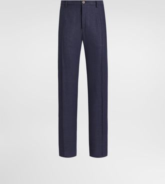Dolce & Gabbana Linen Pants - Mann Hosen Und Shorts Blau 50