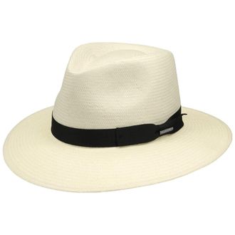 Stetson Tokeen Toyo Traveller Hut Strohhut Herren 100% Toyostroh Fr&uuml;hjahr Sommer Sonnenhut Natur XXL (62-63 cm)