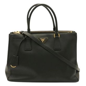 Prada Pre-owned Saffiano Tote Bag - - Pre-owned - Damen - Schwarzk - ONE SIZE