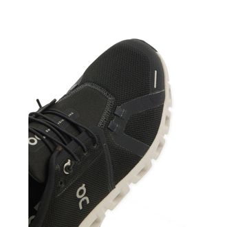 On Running Mens Sneakers Cloud 6 Black Recycled Polyester Trainers