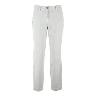 Jacob Cohen Marina Velluto Slim Hosen - - Trousers - Damen - Wei&szlig; - M