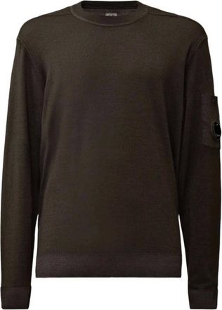 C.P. Company C.p. Company, Homme, Pulls, Gris, Taille: L Sueter Dyed