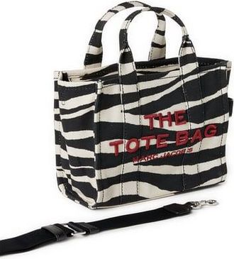 Marc Jacobs Sac cabas The Zebra Canvas Small Tote Bag