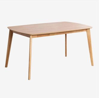 Sklum Sklum - Rechteckiger Esstisch aus Holz (150x90 cm) Elba Braun Natur