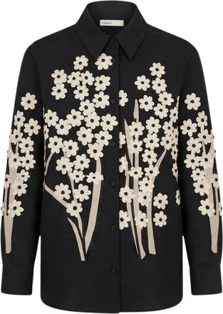 Khaite Femme, Blouses et Chemises, Noir, Taille: 40 FR Argo Top