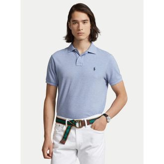 Polo Ralph Lauren Poloshirt 710666998007 Blau Custom Slim Fit