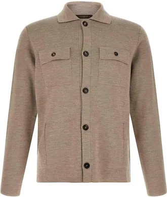 Zanone Cardigan - Beige