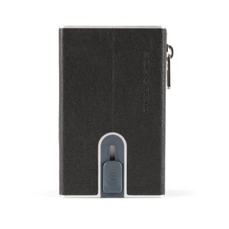 Piquadro Compact Wallet f&uuml;r Scheine und Kreditkarten - - Accessories - Herren - Schwarzk - ONE SIZE