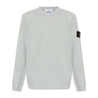 Stone Island Rundhalspullover - - Knitwear - Herren - Grau - 2XL