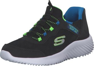 Skechers Slip-Ins: Bounder - Brisk-Burst 403822L-BBLM, Girl Sneakers, Black, 36 EU