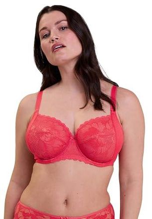 Sans Complexe Modèle Capucine - Soutien-Gorge emboîtant Classique avec Armatures - Femme - 100C - Rose Sharon & Geranium
