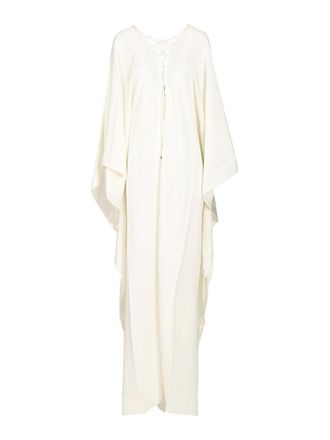 Taller Marmo Maxikleid - Wei&szlig;