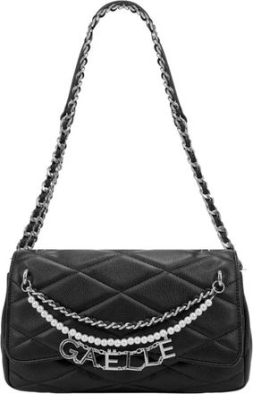 Ga&euml;lle Paris Femme, Sacs, Noir, Taille: ONE Size Regular Shoulder Strap Perle E Charms