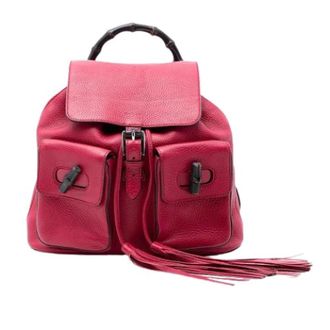 Gucci Pre-owned Leder ruckscke - - Pre-owned - Damen - Rosa - ONE SIZE