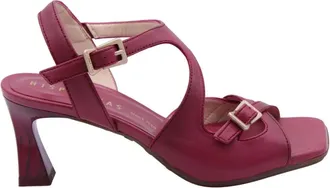 Hispanitas Femme, Chaussures, Rouge, Taille: 37 EU Sandale &agrave; talon haut Gorlev