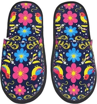 Generic Pantoufles DH&ocirc;tel Mexicain Color&eacute; Doux Pantoufles DHiver Portative Maison Slippers Pour Voyage Invit&eacute; Int&eacute;rieur L