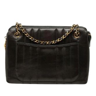 Chanel Pre-owned Vintage Quilted Shoulder Bag - - Pre-owned - Damen - Schwarzk - ONE SIZE