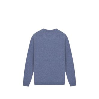 Maison Labiche Pull droit Amour brod&eacute; en laine vierge