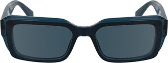 Calvin Klein Jeans Unisex CKJ24620S Sonnenbrille, Blue, Einheitsgröße