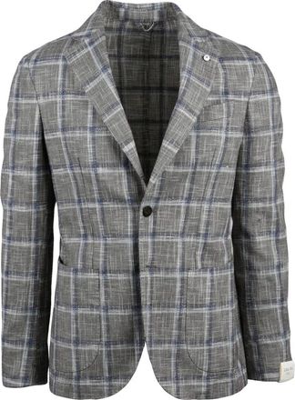 L.B.M. 1911 L.b.m. 1911, Homme, Vestes, Gris, Taille: L Blazer Stondato