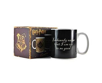 Half Moon Bay HARRY POTTER MUGBHP02 Tasse à café en céramique, 9 x 9 x 10 cm, Noir