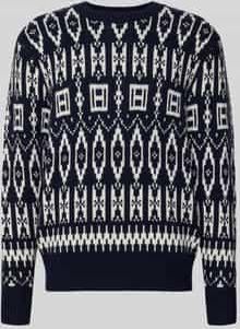 Tommy Hilfiger Relaxed Fit Strickpullover aus Woll-Mix