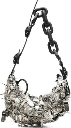 Innerraum Embellished Spike-detail Shoulder Bag