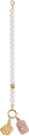 Casablanca Femme, Accessoires, Blanc, Taille: ONE Size Icon Pearl Bracelet