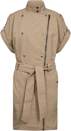 Co'Couture Femme, Robes, Beige, Taille: 40 FR Robe chemise